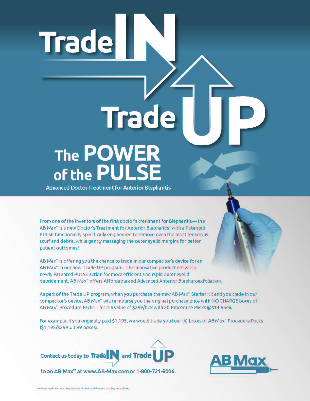 Promotions and Literature - AB Max